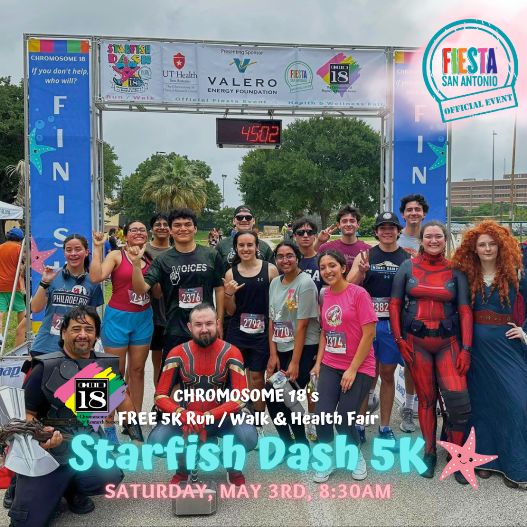 8th Annual Chromosome 18 Starfish Dash 5K Run/Walk & Health Fair ...